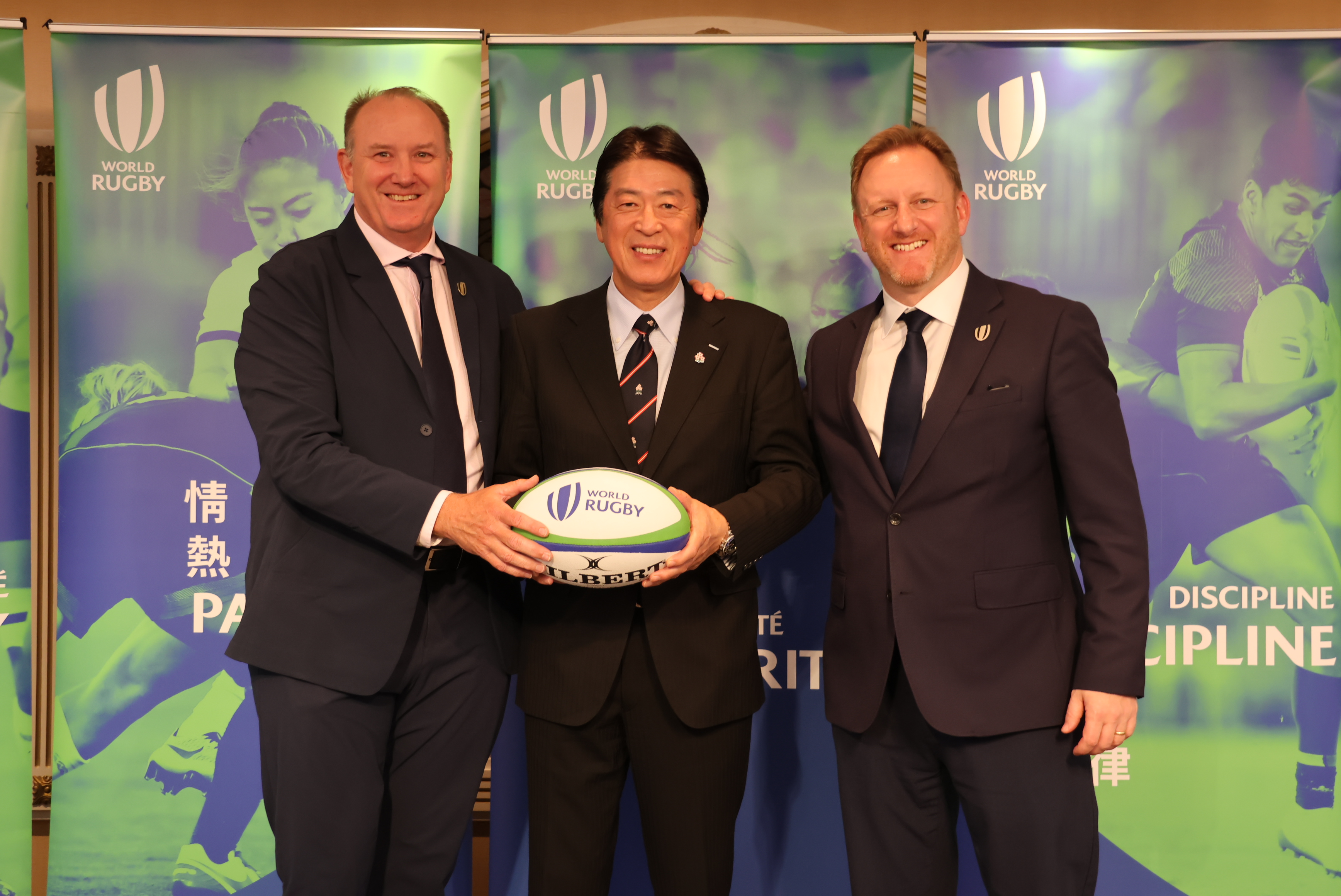 JRFU Welcomes World Rugby Delegation to Tokyo｜RUGBY：FOR ALL